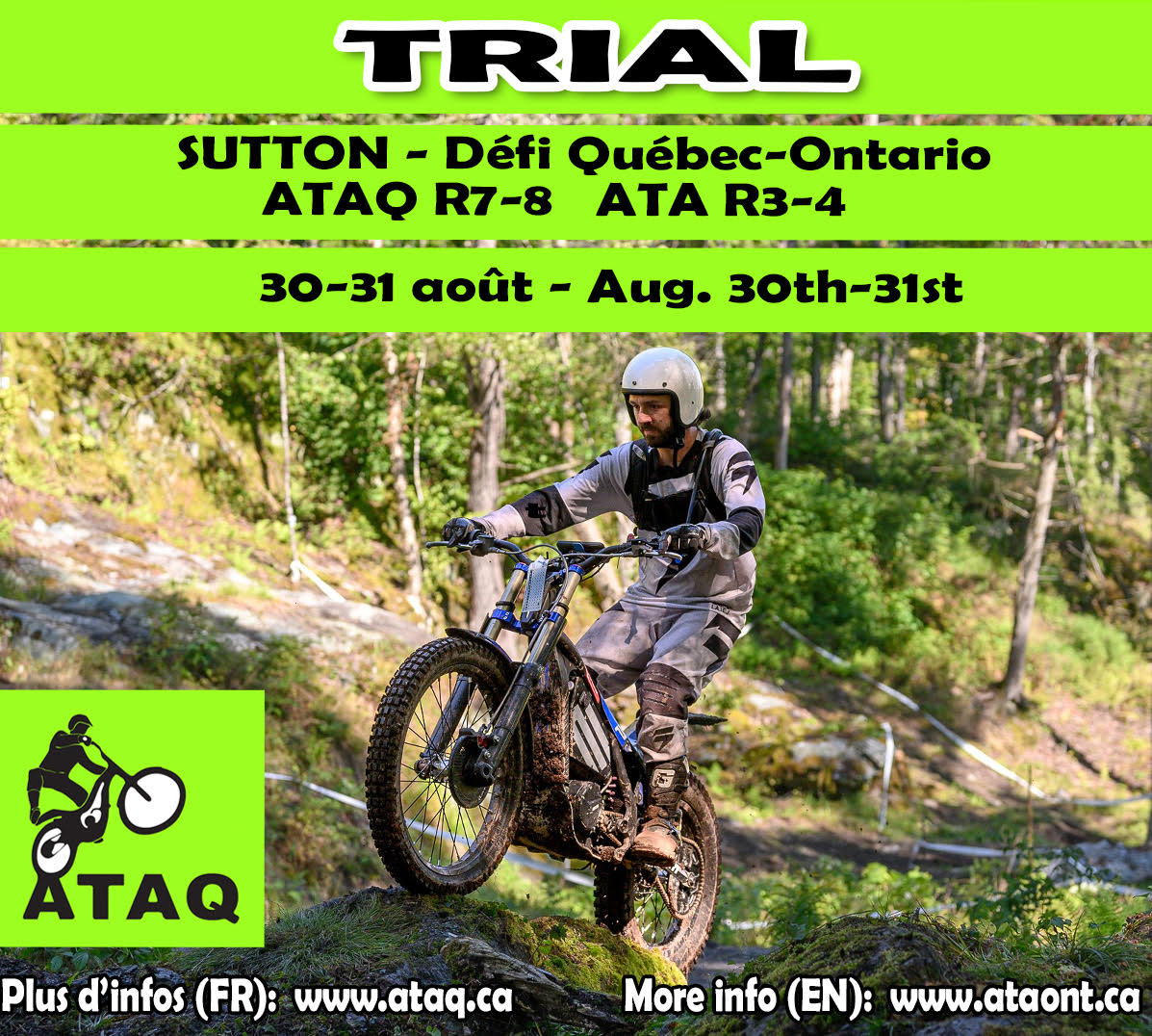 ATAQ/ATA Challenge Trial, Sutton PQ. August 30th & 31st, 2025 ...